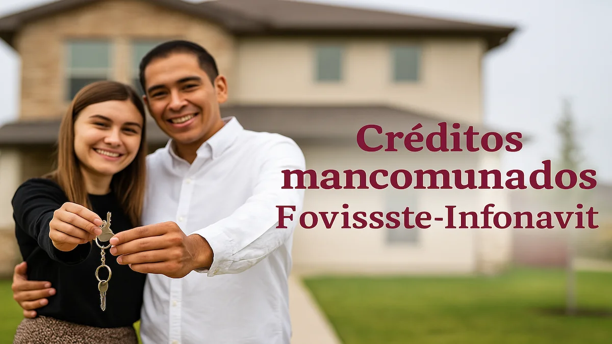 Créditos mancomunados Fovissste Infonavit 2026